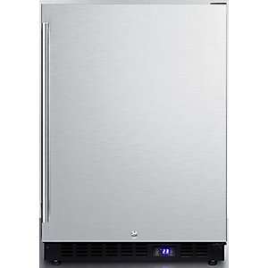 Summit SPFF51OS Outdoor Undercounter Freezer, Stainless Steel