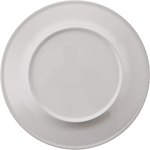 Portmeirion Botanic Garden Collection Dinner Plate | Set of 4 Dinner Plates | 11 Inch Plates with Sunflower Motif | Made from Melamine for Indoor and Outdoor use | Dishwasher Safe