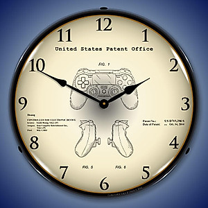 Collectable Sign and Clock Gaming Console Controller 2013 21 of 29 Gaming Patents Clocks