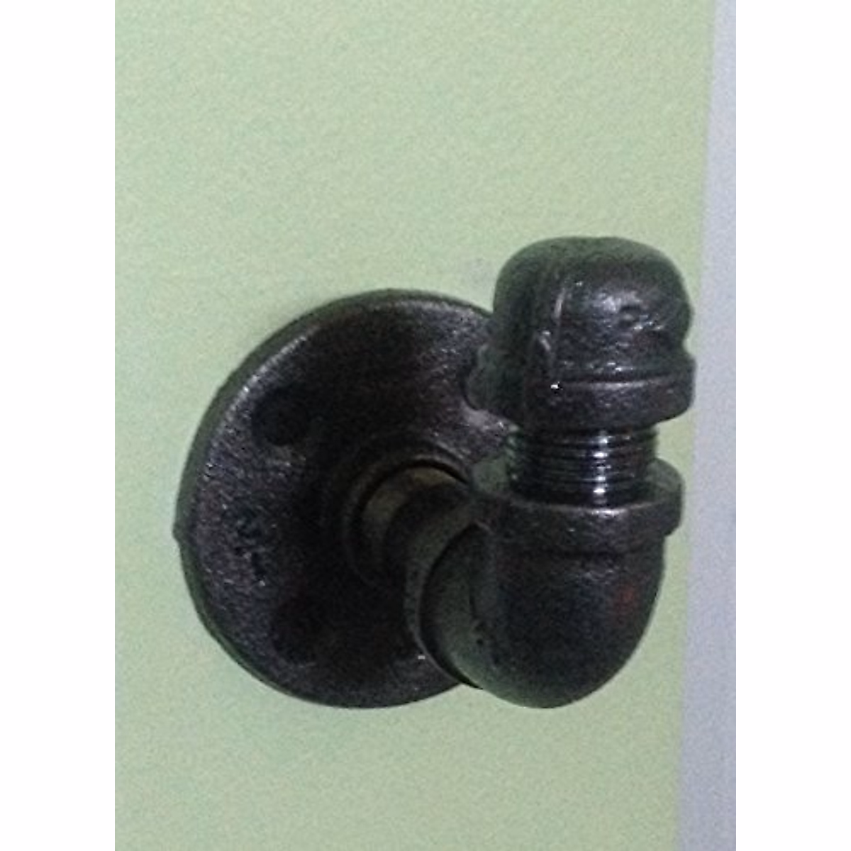 Industrial Pipe Wall Hook and/or Curtain tie Back
