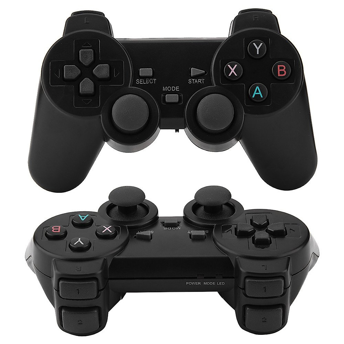 Wireless Gaming Controller USB Bluetooth Gamepad Joystick Game Controller with 2.4G Receiver Compatible for Phone/PC/Laptop Computer(Windows XP/7/8/10)/Android Smart TV/TV Box