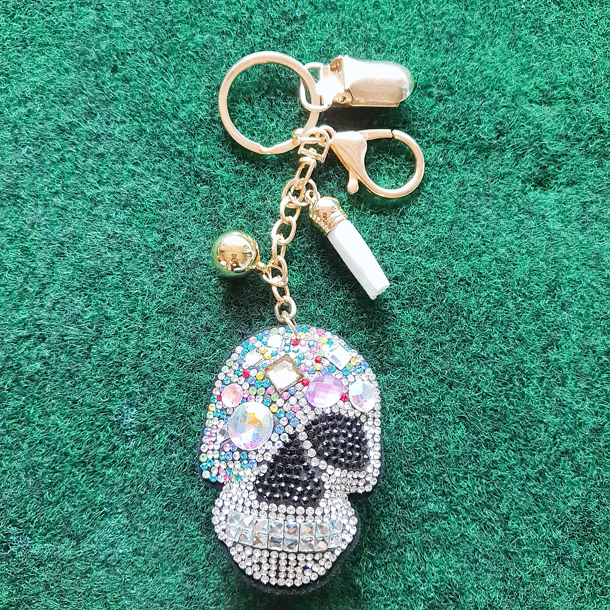 GS Ring Skeleton Cubic Putter Keeper 1Pcs That Golf Accessories Set (Silver)