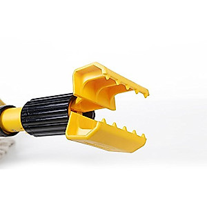 Rubbermaid Commercial Products Invader Fiberglass Wet Mop Handle, 60-Inch, Blue, Heavy Duty Mop Head Replacement for Industrial/Household Floor Cleaning