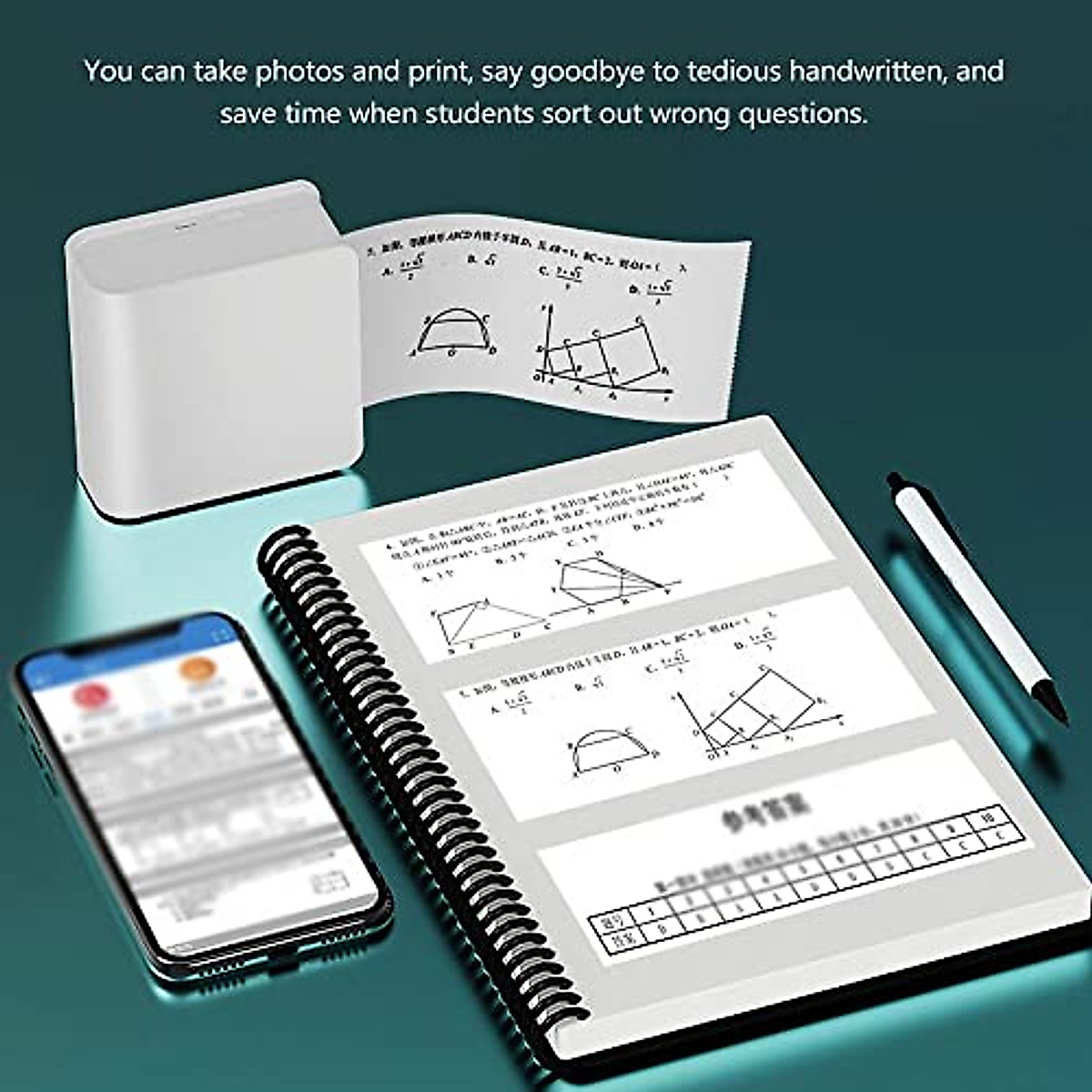 N/A 200DPI USB Portable Label Printer Maker Machine Handheld BT Sticker Label Printer