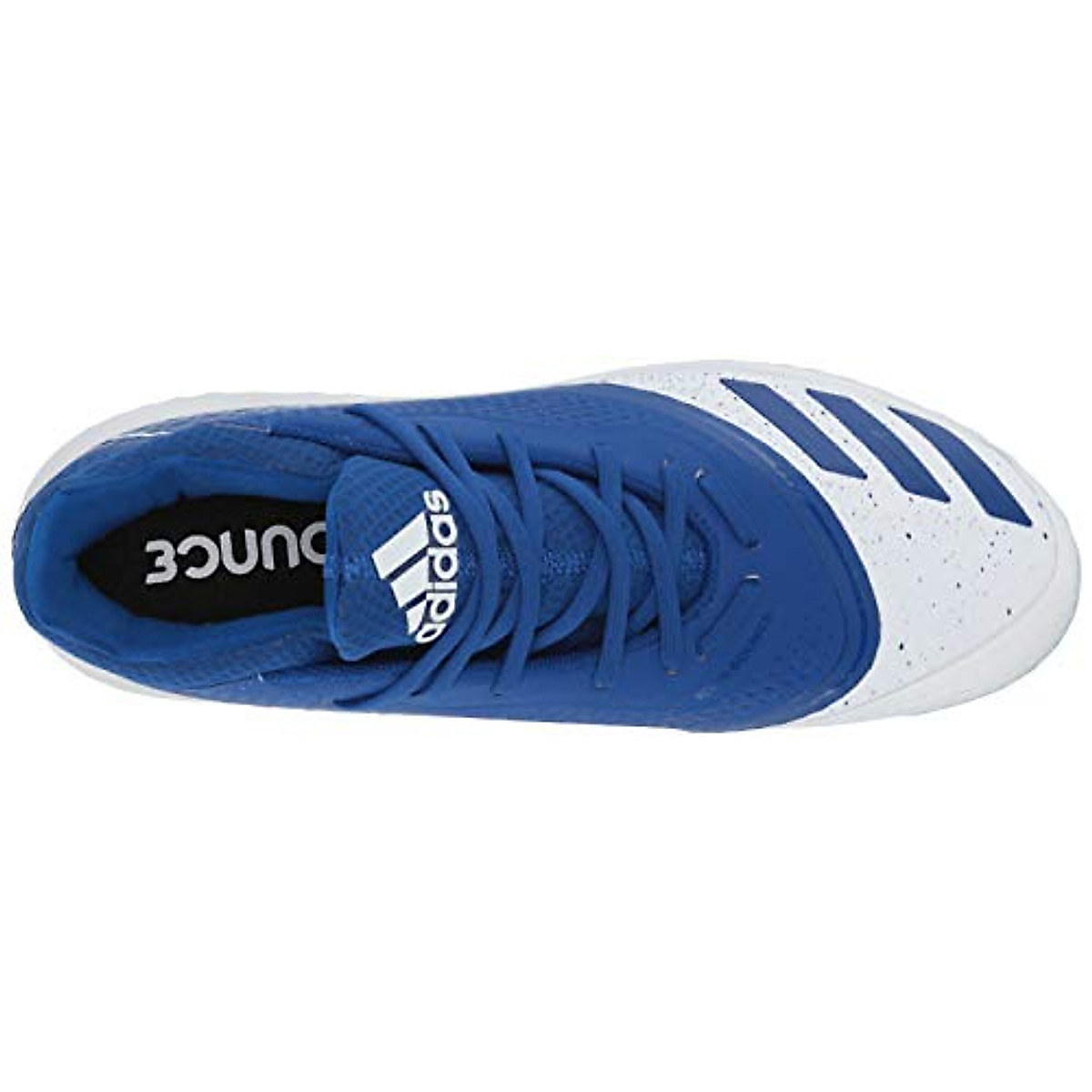 adidas Women's Icon V Bounce Baseball Shoe, Collegiate Royal/Collegiate Royal/Glow Blue, 9 M US