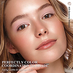 LUXAZA 6PCS Eyeshadow Stick Set, Shimmer And Metallic Cream Eyeshadow Pencil Crayon Makeup,Smudge-proof & Waterproof Eye Brightener Highlighter Stick Makeup Sets,Long Lasting Eye Pencil