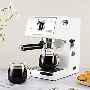 Farielyn-X Glass Coffee Mugs Set of 6, Microwave Safe Borosilicate Glass Cups, 15 Ounce Large Mugs Gifts for Family, latte, Chocolate & Beverage, Mocha, Cappuccino, Tea and Water, Clear Drinking Cups