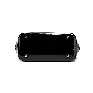 Frida Kahlo Licensed Flower Collection Handbag (Black)