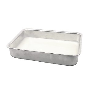 EISCO Dissection Tray - Aluminum with Wax-Lined Bottom - 14.7" x 11.1" x 3"