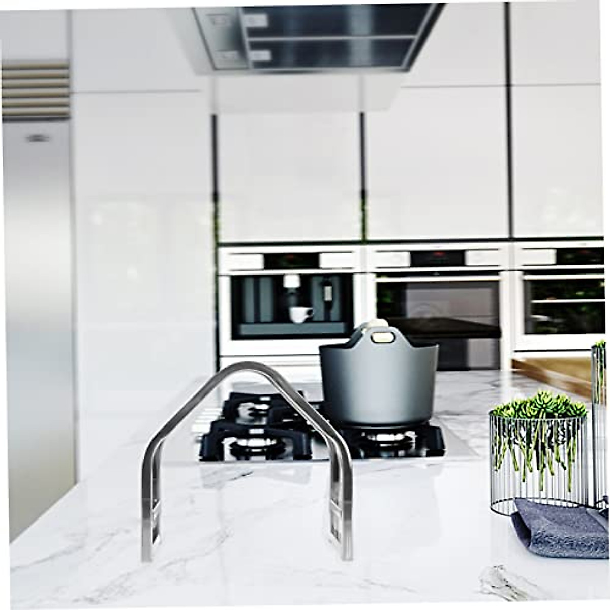 Zerodeko Rack Lid Rack Racks for Storage Shelves Chopping Block Cutting Board Rack Stainless Steel Pot Cover Shelf Pan Lid Holder Chopping Board Rack Chopping Board Stand Bakeware Pot