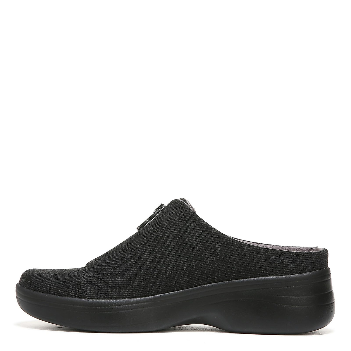 BZees Womens Easy Going Mule Black 10 M