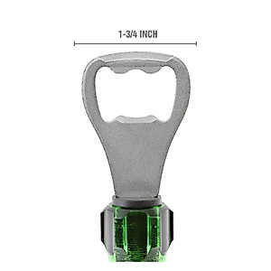 OEMTOOLS 26033 Screwdriver-Style Bottle Opener, Acetate Handle, Bar Bottle Opener, Beer Bottle Opener Tool for Workspaces and Tool Boxes, Bartender Gadgets