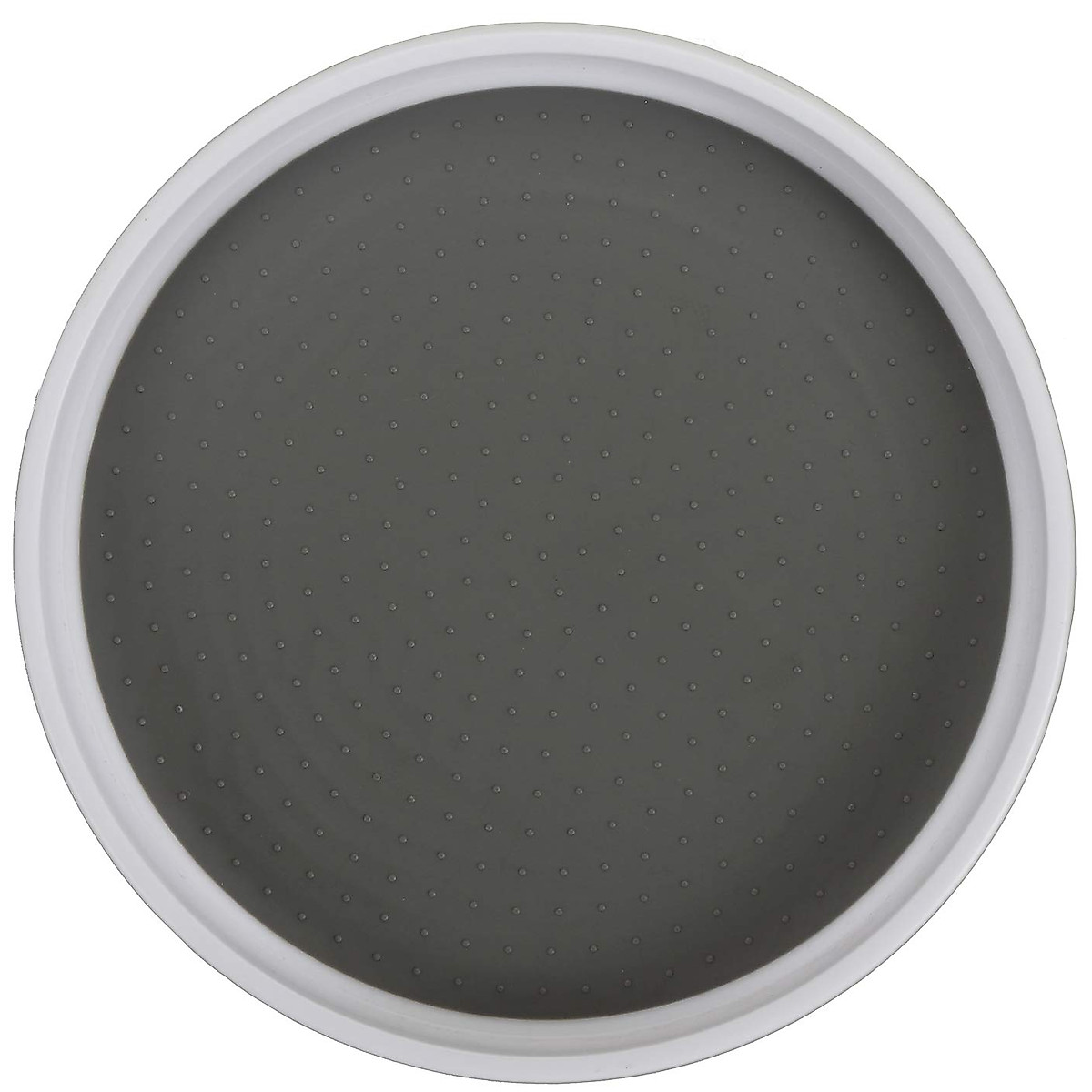 Lawei 2 Pack Lazy Susan Turntable - 12 Inch Non-Slip Kitchen Storage Turntable Spice Rack Organizer for Spices, Condiments, Baking