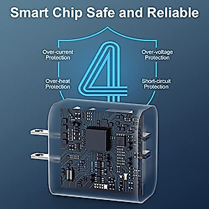 [MFi Certified] USB C iPhone 14 13 12 Fast Charger Block and 10FT Long iPhone Lightning Charging Cord Compatible for iPhone 14 Pro Max/14 Pro/14, 13/12/11 Pro Max, 13/12/11 Pro,iPad