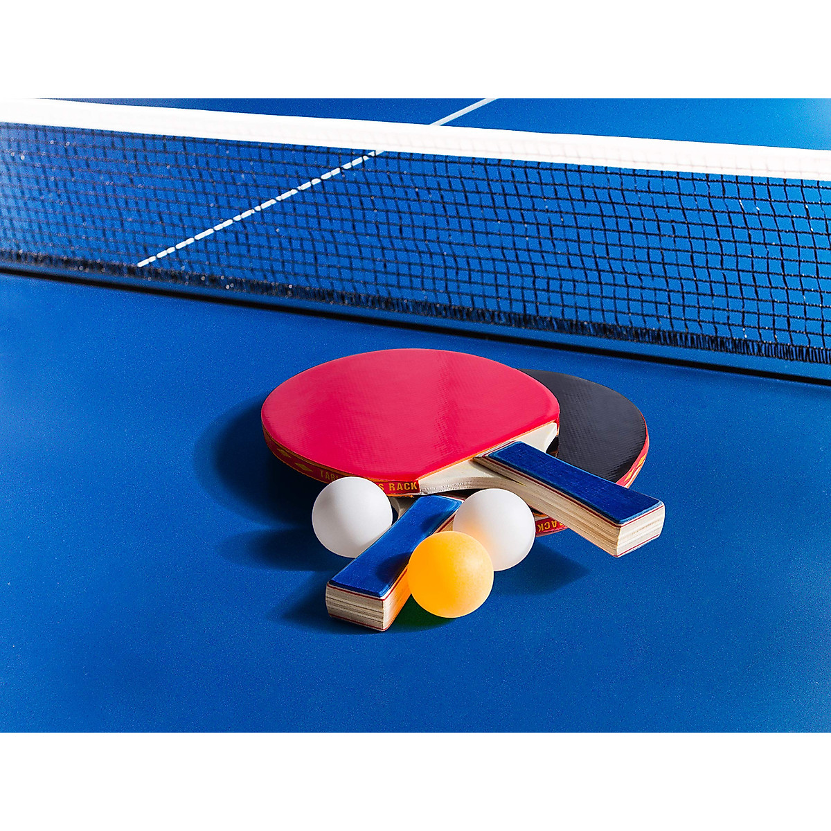 Table Tennis Set - 2 Paddles, 3 Balls - by The Nerve Athletics