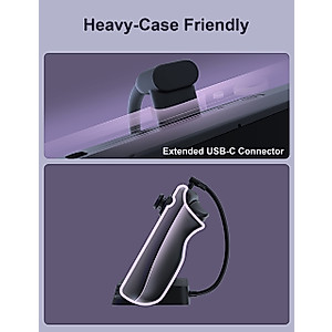 Steam Deck/Steam Deck OLED Dock with SD/TF Reader, NewQ 7-in-1 Dock with HDMI 2.0 4K@60Hz, 2 USB-A 3.0, 1000Mbps Ethernet, PD-in 100W Max, Compatible with USB C Devices