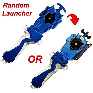 Burst Starter Booster Spinning SuperKing B-171 Tempest Dragon Cm1A Toy with Battling Top Launcher LR and Grip(Blue)