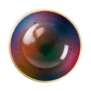 Tibetan Singing Bowl Set - Easy To Play for Beginners - Authentic Handcrafted Mindfulness Meditation Holistic Sound 7 Chakra Healing Gift by Himalayan Bazaar Multicolor