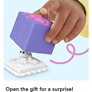 Disney Frozen Toddler Toy Little People Elsa & Olaf's Party 12-Piece Playset with Character Figures for Ages 18+ Months