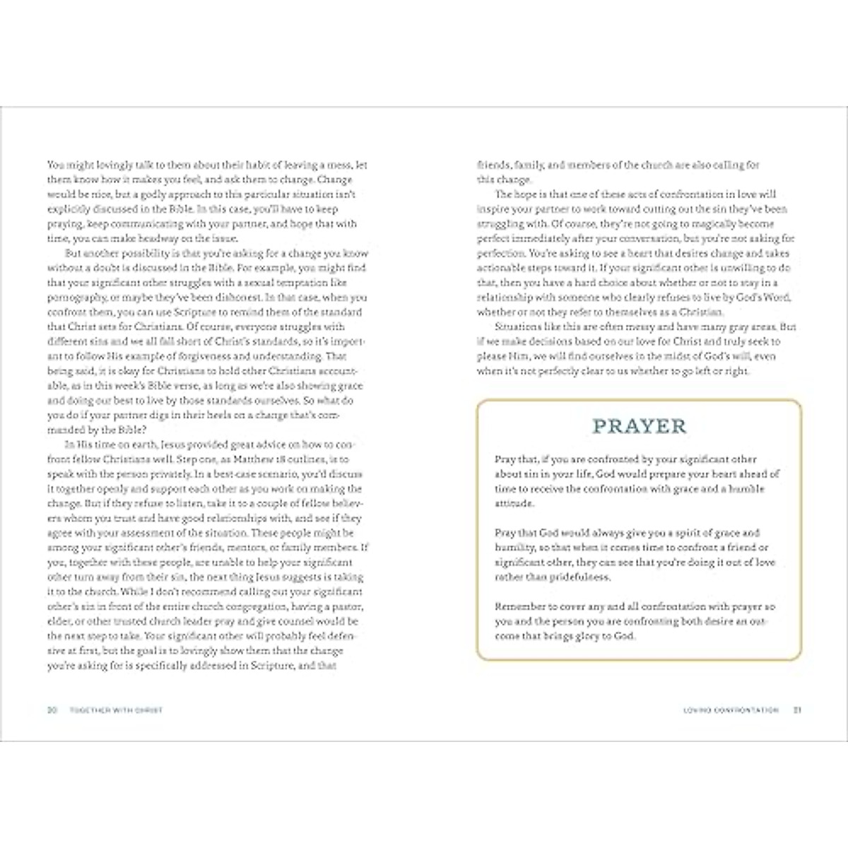 Together With Christ: A Dating Couples Devotional: 52 Devotions and Bible Studies to Nurture Your Relationship