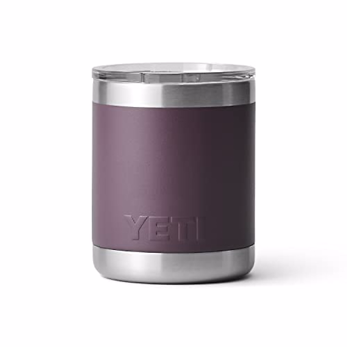 YETI Rambler 10 oz Lowball, Vacuum Insulated, Stainless Steel with MagSlider Lid, Nordic Purple