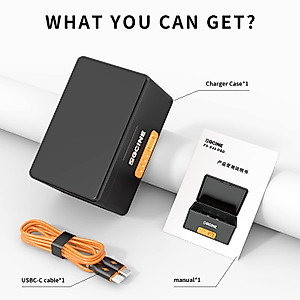 [Updated Storage] ZGCINE Wireless Charging Case Compatible for Rode Microphones Wireless GO 2 / Rode Microphones Wireless GO/Rode Wireless ME/Rode Wireless Pro