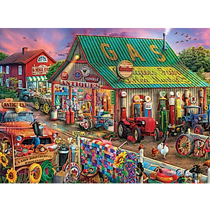 Buffalo Games - Antique Market - 1000 Piece Jigsaw Puzzle