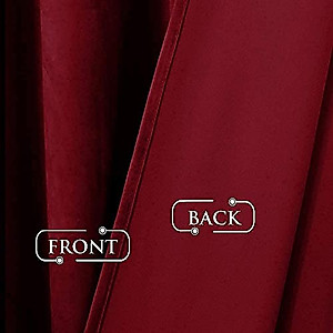 StangH Bundle Velvet Curtains & Curtain Tiebacks
