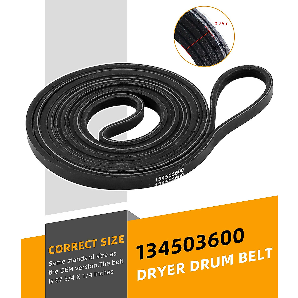 AMI PARTS Upgraded 5303281153 & 134503600 Dryer Drum Bearing Kit Compatible with Frigidaire & Kenmore Dryers - Replaces AP2142648 PS1148434 PS459829 134163400 - Buy with Confidence