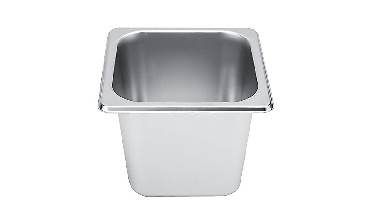 Steam Pan: 2.2L Stainless Steel Buffet Food Container