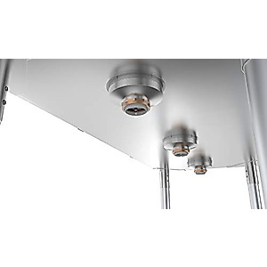 KoolMore - SC121610-12R3 3 Compartment Stainless Steel NSF Commercial Kitchen Sink with Drainboard - Bowl Size 12" x 16" x 10", Silver