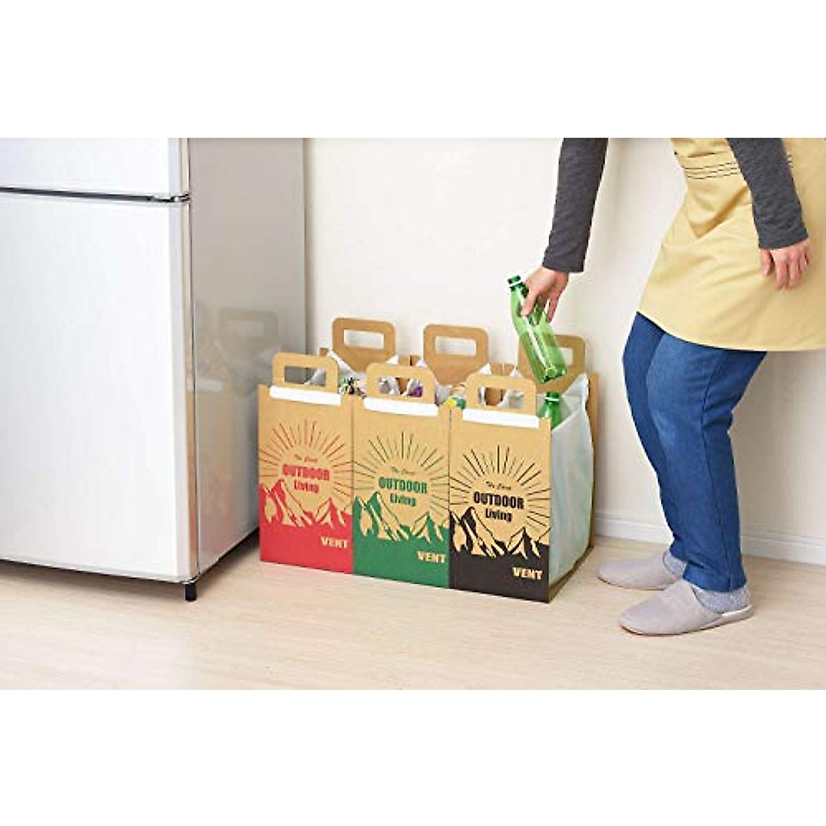 サンカ Dust Stand, ダストスタンド・20L用3枚セット, Camping
