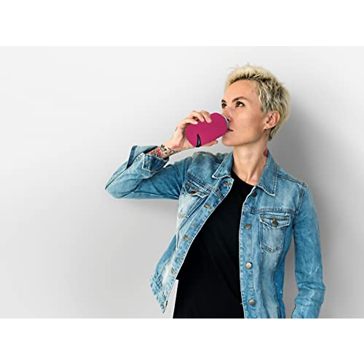 Blank Magnetic Can Coolie (1, Orange)