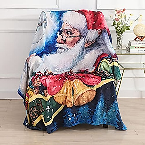 UBeesize Large Fleece Throw Blanket 60x80 Super Soft Fuzzy Plush Fleece Blankets, Lightweight 2lbs Queen Size Blankets for Bed, Sofa, Couch, Cozy, Skin-Friendly