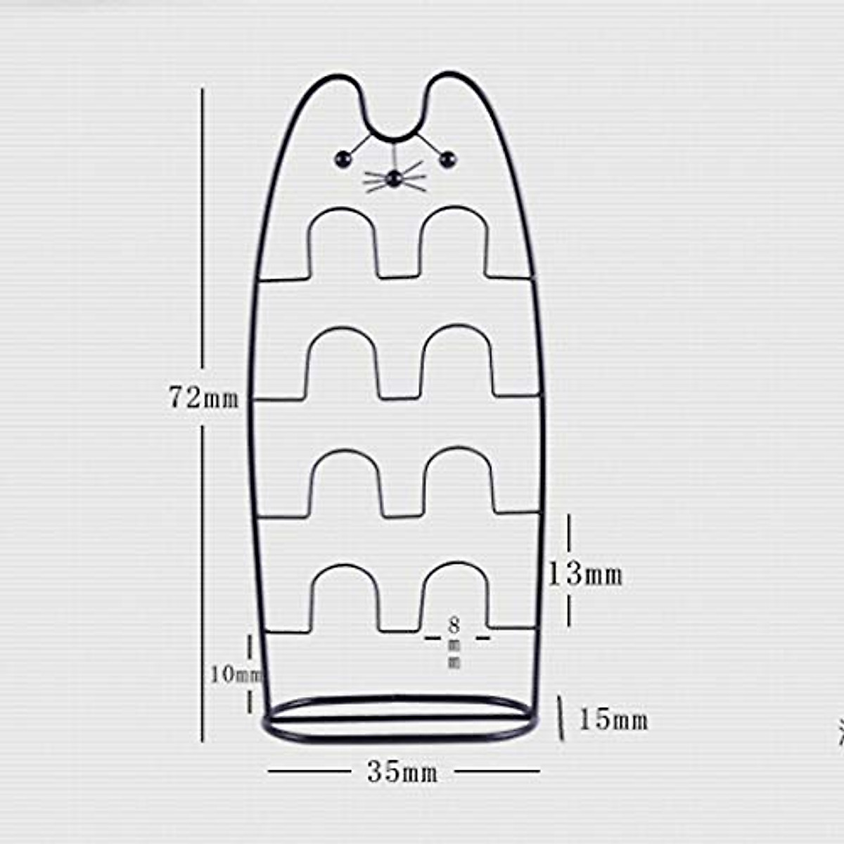 TAZSJG Free Installation Shoe Rack Organizer Space-Saving Bathroom Dormitory Slippers Storage Racks Hanging Shoe Organizer Shoes Shelf