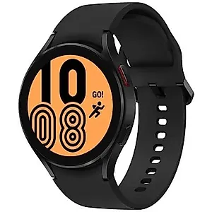 SAMSUNG Galaxy Watch 4 44mm R870 Smartwatch GPS WiFi Bluetooth (International Model) (Black) (Renewed)