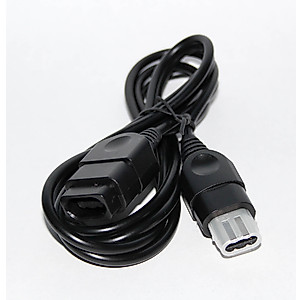 Black XBox Original Controller Bundle - Controller and Extension Cable - by Mars Devices