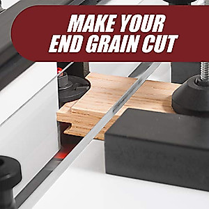 Fulton Rail Guide Coping Sled PRO For Cutting Profiles Into The End Grain Of Your Stock | Ideal for Cutting Precise Clean Joints for Cabinet Door and Drawer Fronts