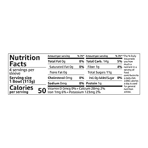 Amazon Fresh, Mandarin Orange in Fruit Juice, 4 Oz Bowls (Pack of 4) (Previously Happy Belly, Packaging May Vary)