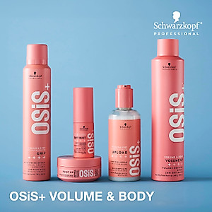 OSiS+ Grip Extreme Hold Mousse – Extra Strong Control and Volume with Lasting Definition and Natural Shine – Volumizing Formula Protects Against Blow Dry Damage, 7 oz