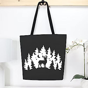 11 Pcs Deer Stencils Forest Mountain Tree Deer Head Stencils for Wood Burning Stencil Template Stencils for Painting on Wood Crafts Home Decors (Deer)