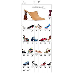 365 Days of Shoes Picture-A-Day Wall Calendar 2023: An Obsessive Extravaganza