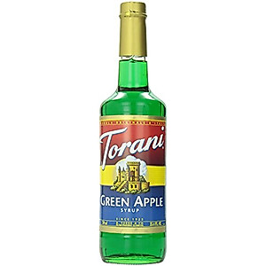 Torani Green Apple Syrup, 750 mL