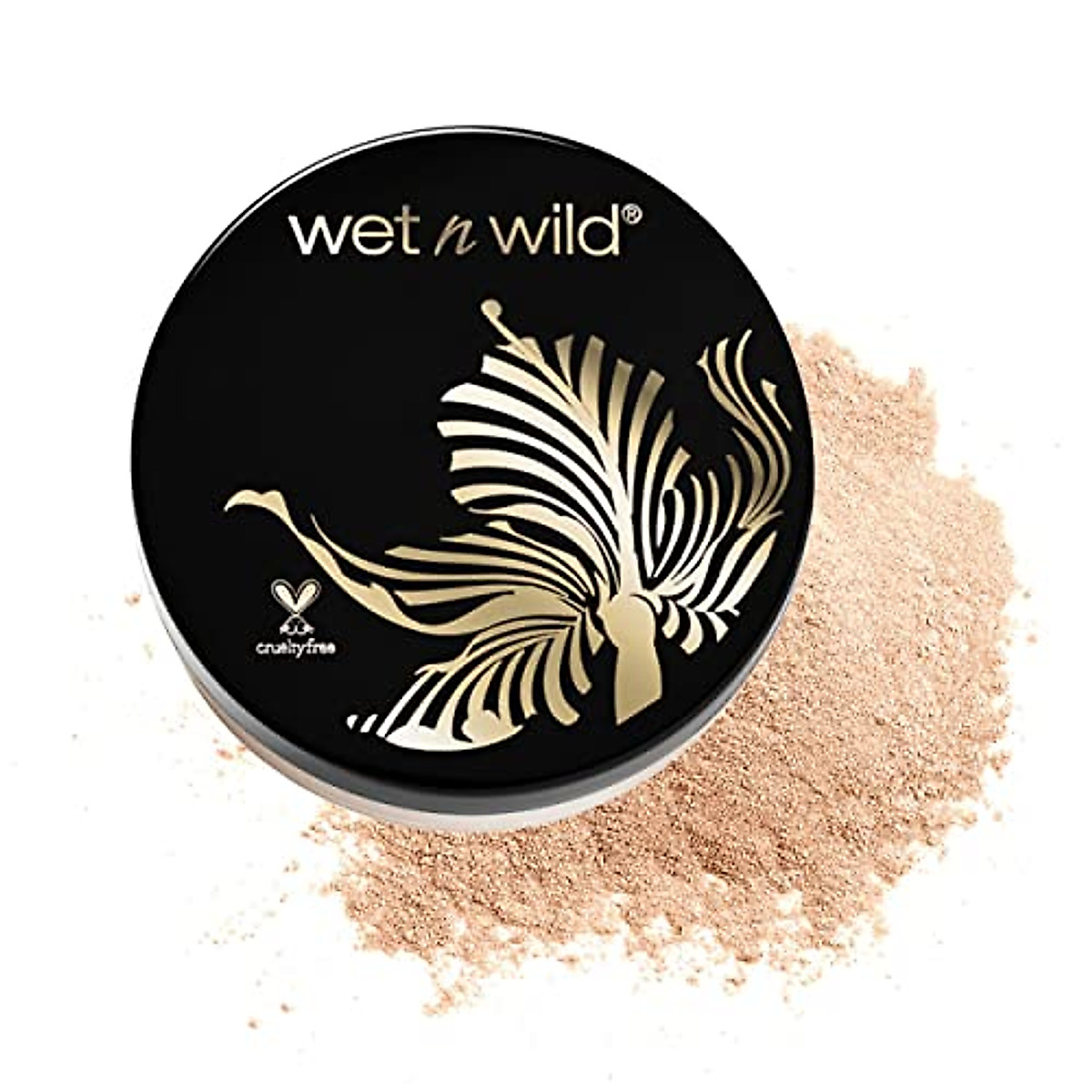 wet n wild MegaGlo Loose Highlighting Powder Makeup, I'm So Lit, Rose Gold | Vegan | Cruelty-free