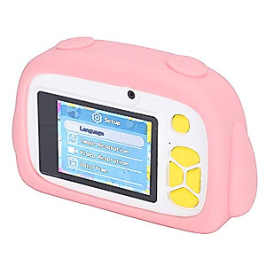 Video Recording Camera, Children Camera, Continuous Shooting, for Children(Pink)