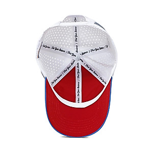 Alter Ego Running Trotter Splash RWB Flag - Durable, Lightweight, Breathable Premium Hat (RWB Flag, Medium)