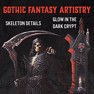 Nemesis Now James Ryman You're Next Grim Reaper Wallet, Gothic Skeleton Design