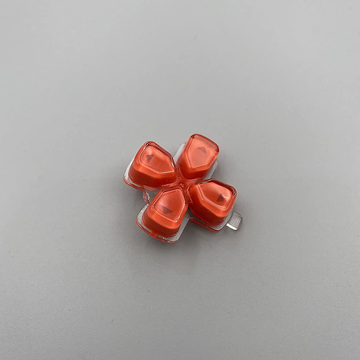 Grafken for PS5 Controller Direction Dpad Function Key Buttons ABXY Button Cross Jelly Button (Red)