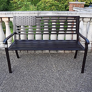 Oakland Living American Pride Bench