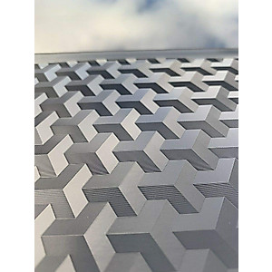 VViViD Designer Black Carbon Fiber Vinyl Wrap (Triangle Carbon, 1ft x 5ft)